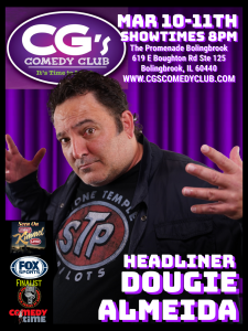 The Always Dangerous Dougie Almeida – Actor & Stand Up Comedian